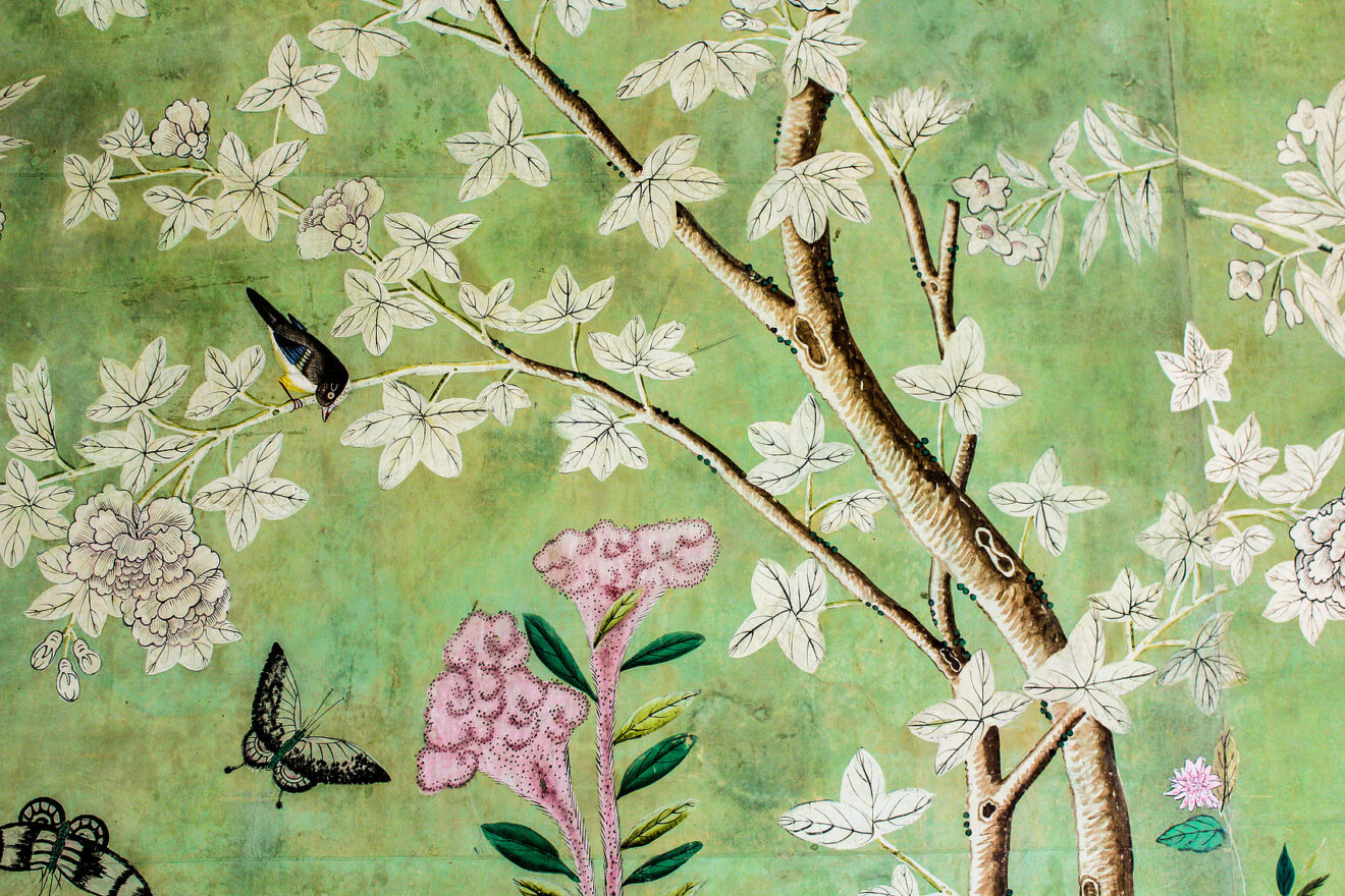 Fabulous Rooms – the Green Room at Winfield House – Frances Schultz