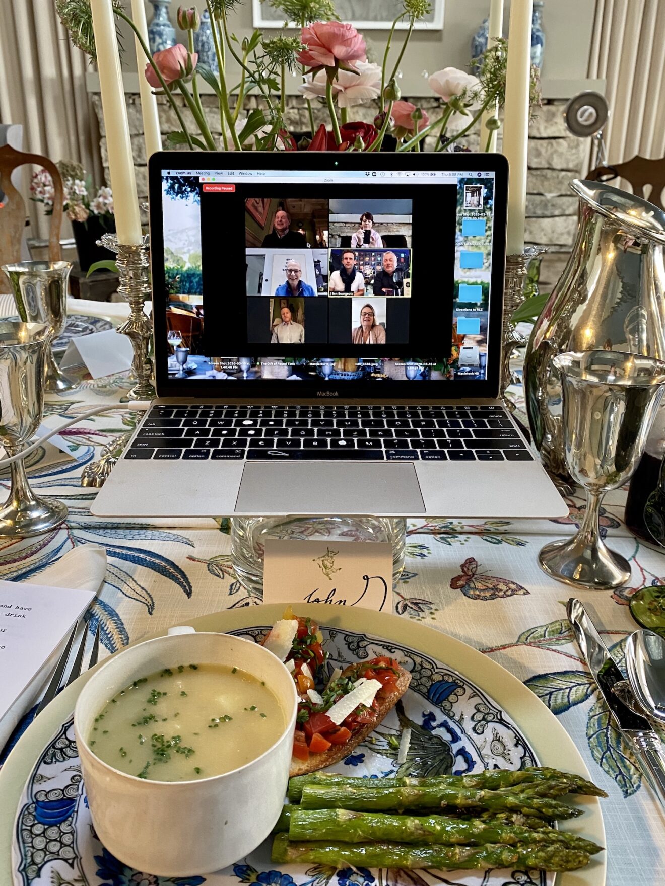 Hosting a Virtual Dinner Party–Let’s Call It “Quarantaining” – Frances ...